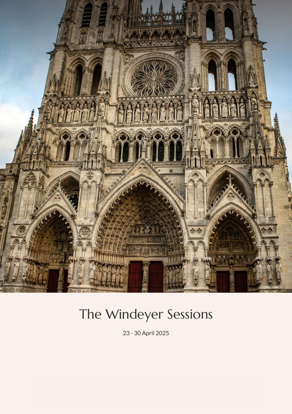 Welcome to The Windeyer Sessions! - 8 Windeyer Chambers